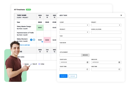 Timesheet Software - Timesheet Management Software For Employees - factoHR